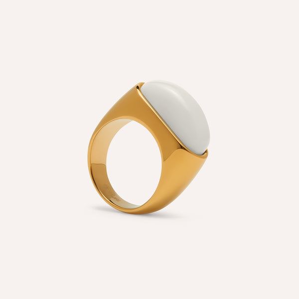 Lorde Statement Ring in Snow